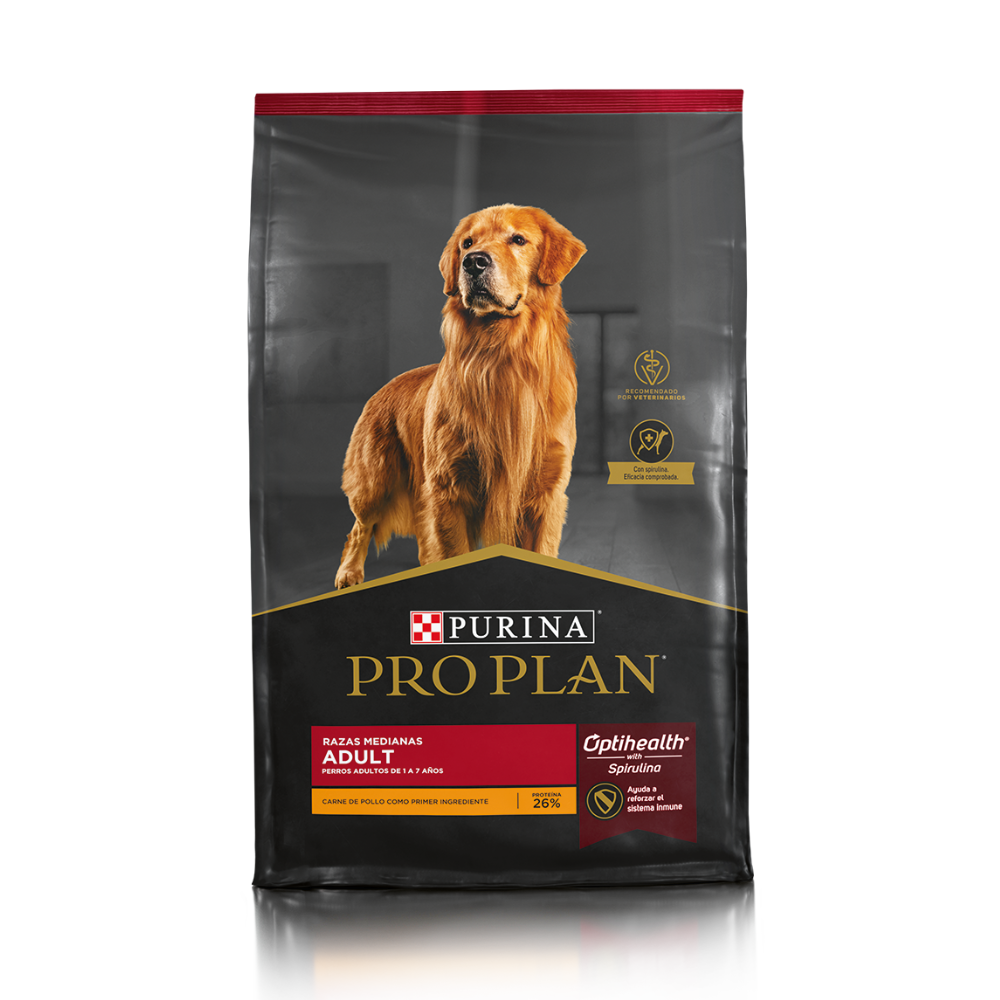 Pro Plan Perro Adulto raza mediana 3kg – La Granja Osorno